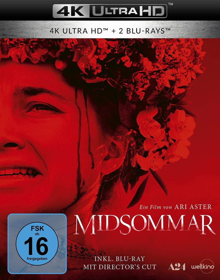 Midsommar (4K Ultra HD) (+ Blu-ray 2D) inkl. Uncut Version (4K UHD Blu ...