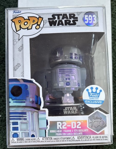 Funko POP! Star Wars R2-D2 Facet Funko Shop Exclusive #593 W Protector ...