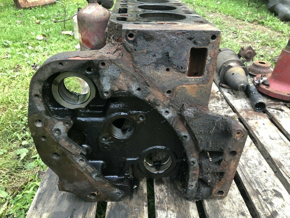 IH 340 UTILITY ENGINE BLOCK FROM RUNNING TRACTOR | eBay