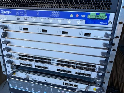 JUNIPER MX480 with Cards & 4 AC PSU | eBay