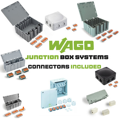 WAGOBOX JUNCTION BOX CABLE WAGO CONNECTORS HOUSING ENCLOSURE LARGE ...