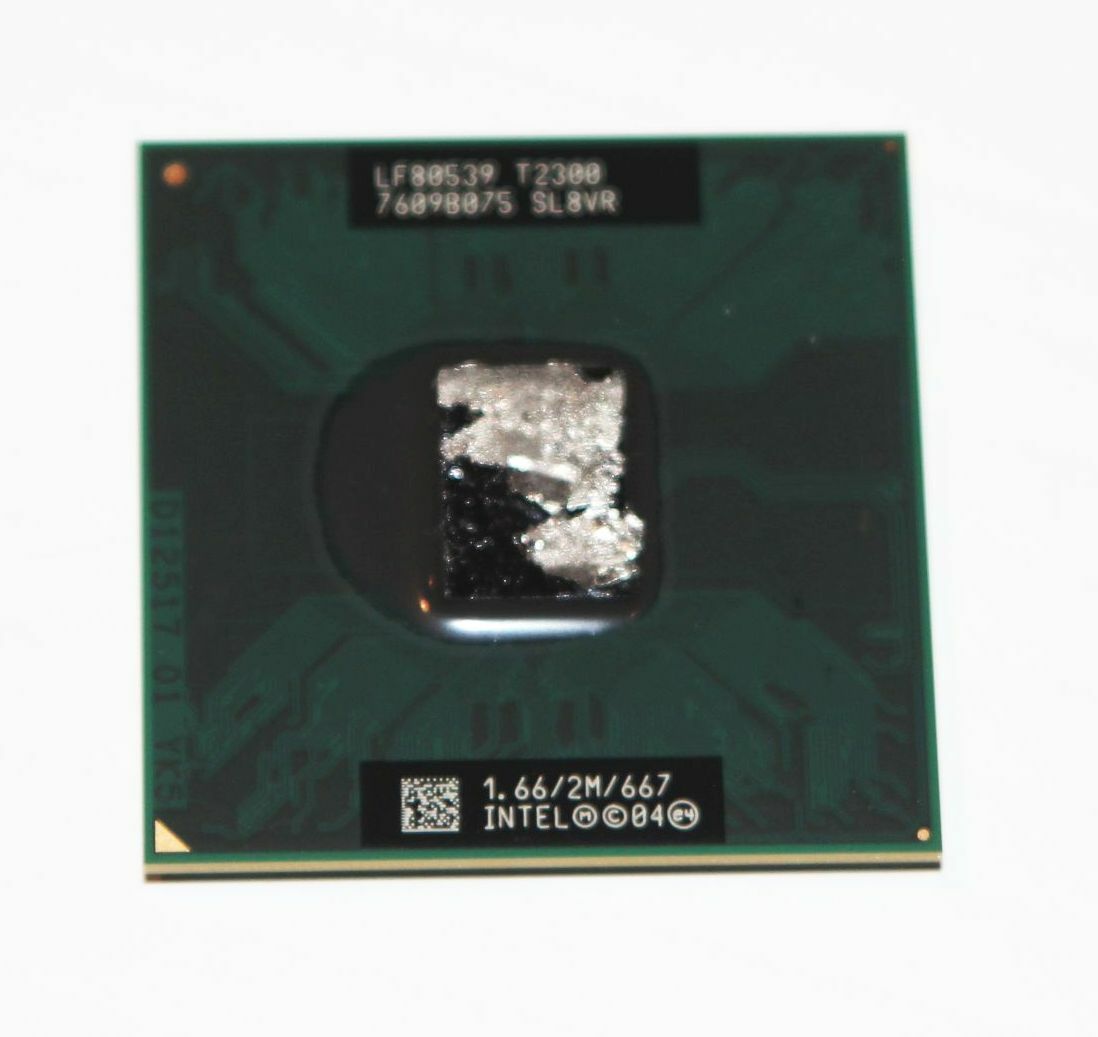 Intel T2300 Core Duo Laptop CPU 1.66ghz/2m/667mhz SL8VR Processor ...