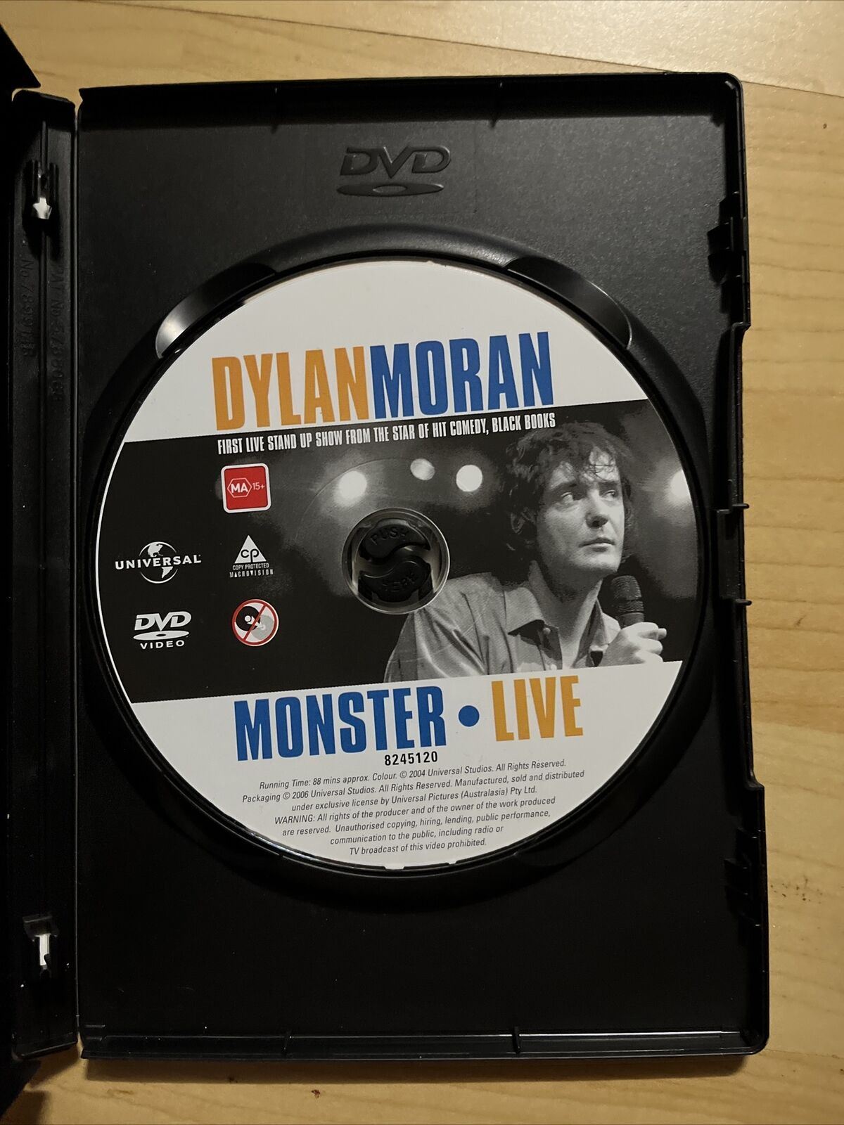 Dylan Moran - Monster Live (DVD, 2004) Region 4 | eBay Australia