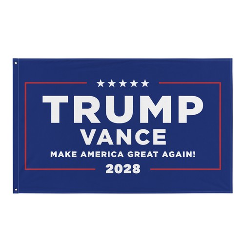 Trump Vance 2028 Flag 3x5ft - Heavy-Duty Polyester Outdoor Indoor MAGA ...