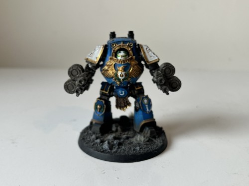 Warhammer 40k Ultramarine Contemptor Dreadnought | eBay UK