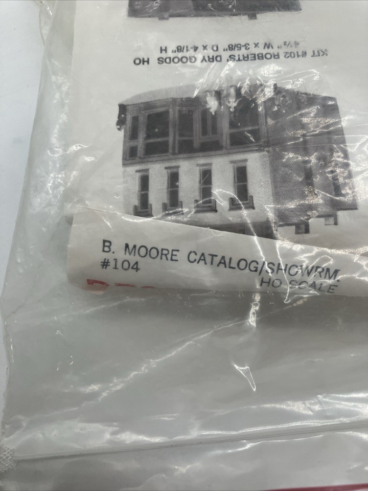Design Preservation Models HO Scale #104 B. Moore Catalog/Showrm - New ...