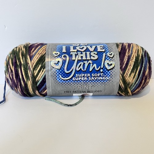I Love This Yarn! Super Soft #591 Songbird Stripe Colorful 5 oz, 142 g ...