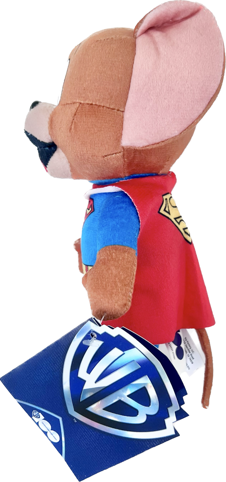 Tom & Jerry Superman 8-9" Plush Superhero Stuffed Animal Mouse Warner ...