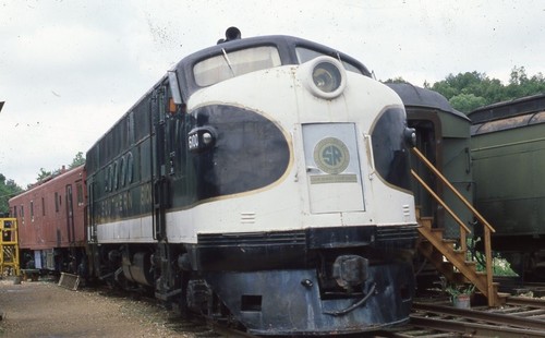 SOUTHERN RAILWAY Railroad Streamliner Locomotive 6100 Original Photo ...