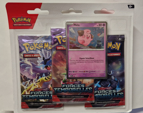 Pokémon version FR Forces Temporelles 3 Boosters Melo | eBay