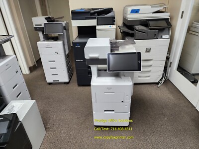 Ricoh IM 550 Black/White Copier Printer Scanner. 57 Pages Per Minute | eBay