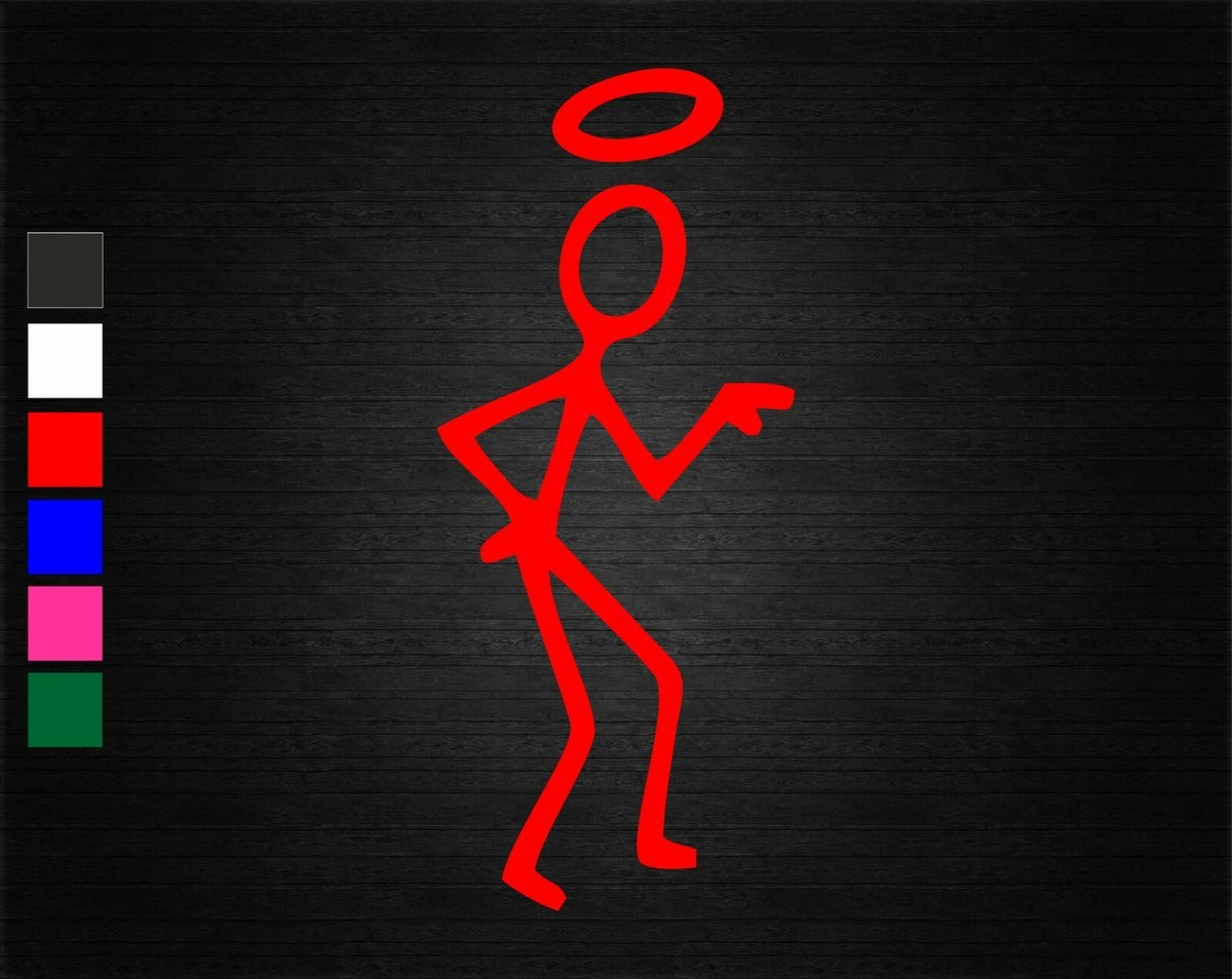 Saint Stickman Tattoos Free Vectors | Illustration Of A Stick Figure