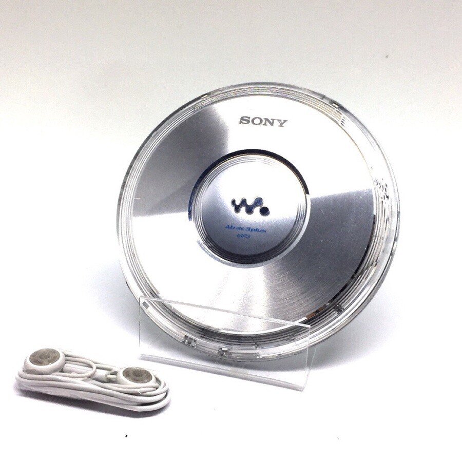 Sony ATRAC/MP3 Walkman - Portable Personal CD Payer - Silver - Grade A ...