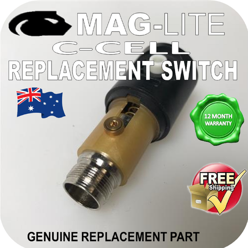 MAGLITE UPGRADE C CELL SWITCH ASSEMBLY TORCH FLASHLIGHT C PREFIX ...