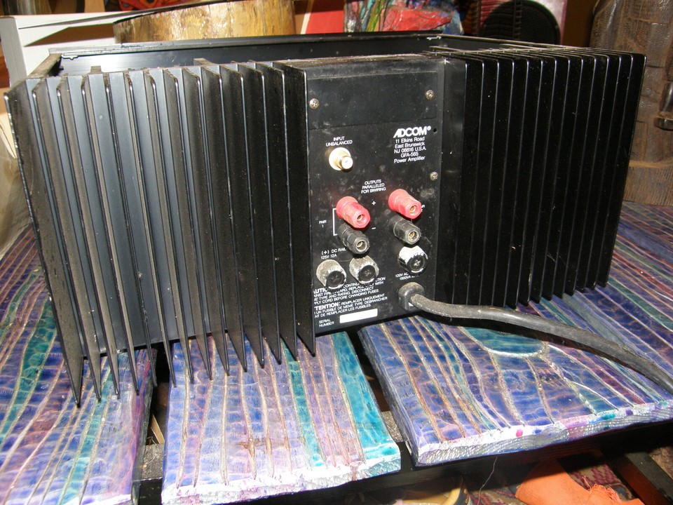 Adcom GFA-565 mono power amplifier parts / repair | eBay