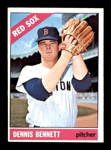1966 Topps #491 Dennis Bennett - Crease Free | eBay