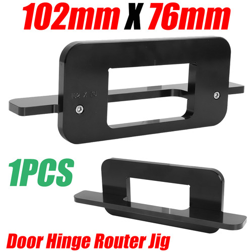 102mm X 76mm Door Hinge Router Jig Aluminium Jig Installation Kit | eBay