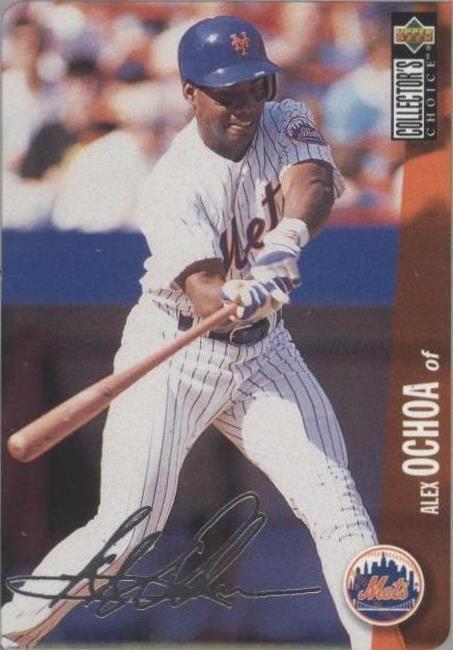 1996 Upper Deck Collector's Choice - Alex Ochoa #618 Silver Foil ...