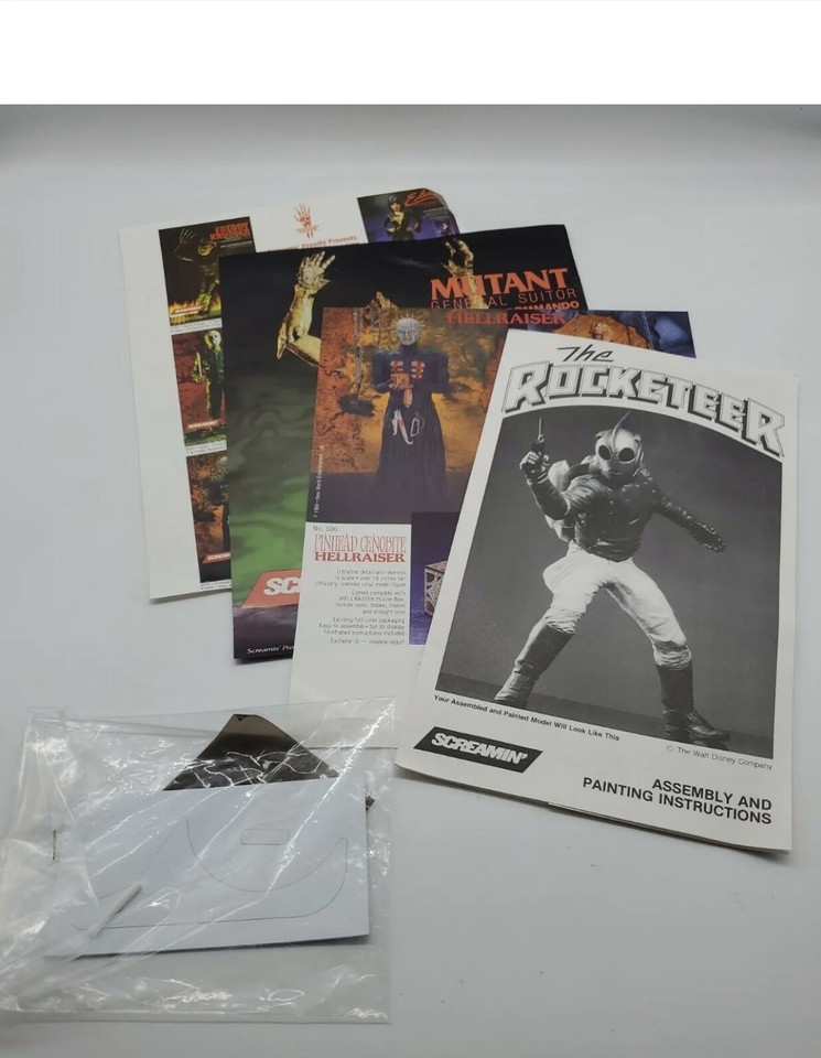 The ROCKETEER 1/4 Scale Model Figure Kit by SCREAMIN’ NEW | eBay