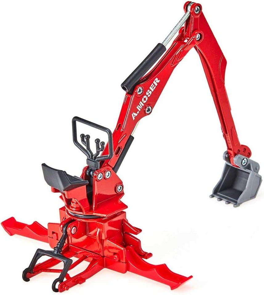 Siku Mini Car Farmer Moser Rear End Digger 1/32 SK2066 | eBay