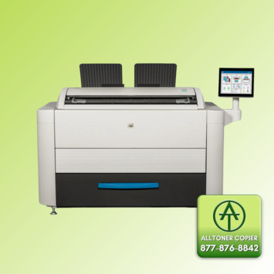 KIP 660 36" Color Wide Format Printer Copier Scanner 2 Rolls 6D PPM | eBay