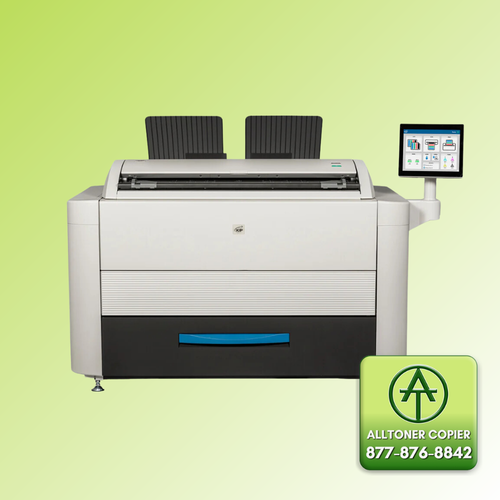 KIP 660 36" Color Wide Format Printer Copier Scanner 2 Rolls 6D PPM | eBay