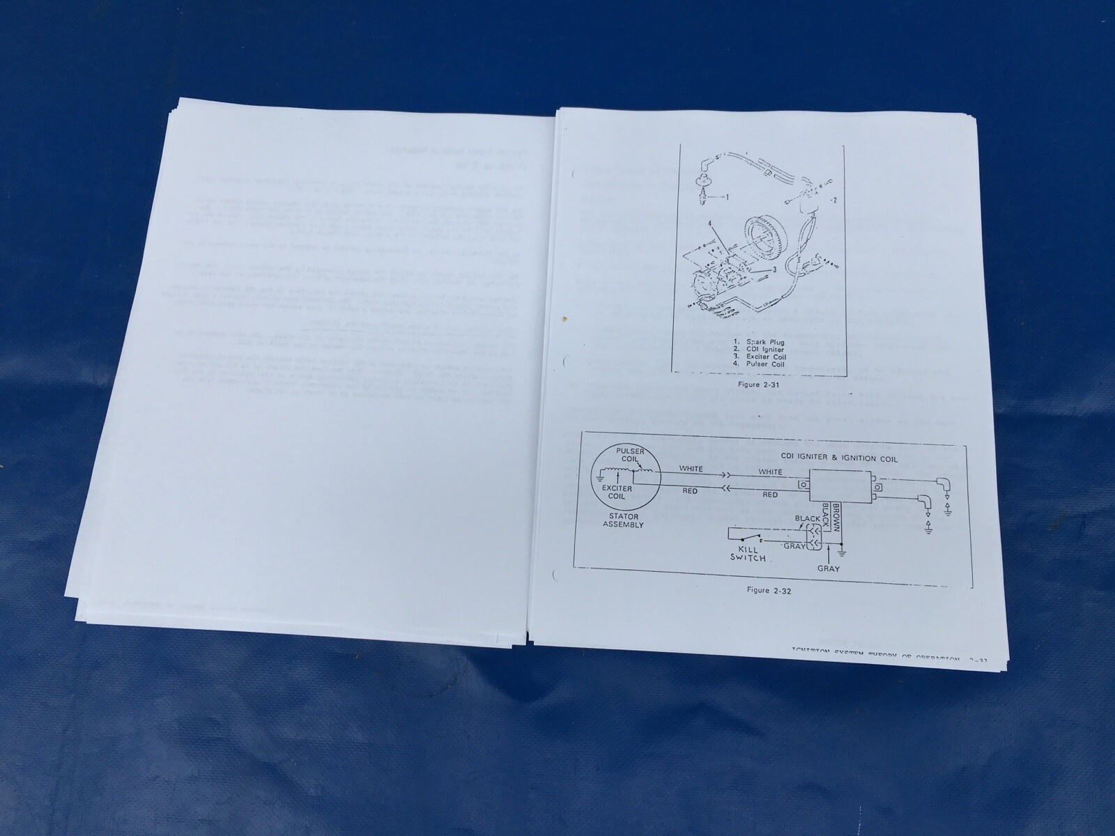 Kawasaki TA340 TA440 A B TB340 Ultralight Aircraft Engine Shop ...