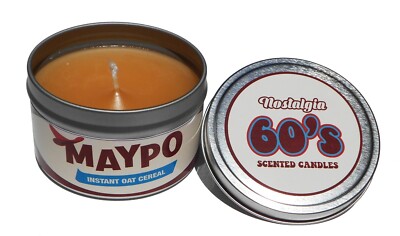Nostalgic 1960s Maypo Maple Oatmeal Scented Candle. Cool Candle. Unique ...