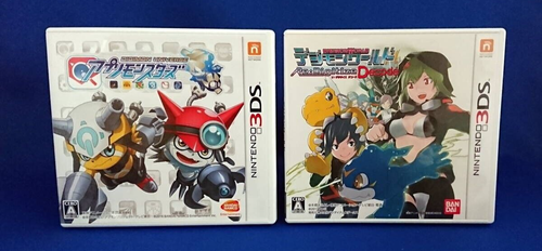 Lot 2 Digimon universe app Monsters & World Re: Digitize Decode set Nintendo 3DS | eBay