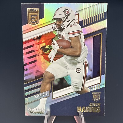 2022 Donruss Elite Kevin Harris Rookie #172 Silver /999 New England ...