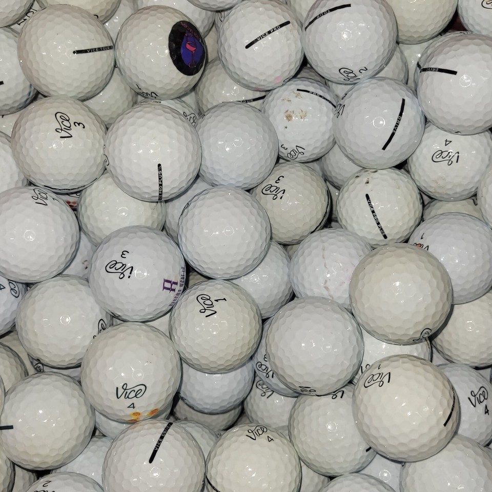 100 Vice Mixed Models Used Golf Balls Assorted Mix - 3A Grade AAA | eBay