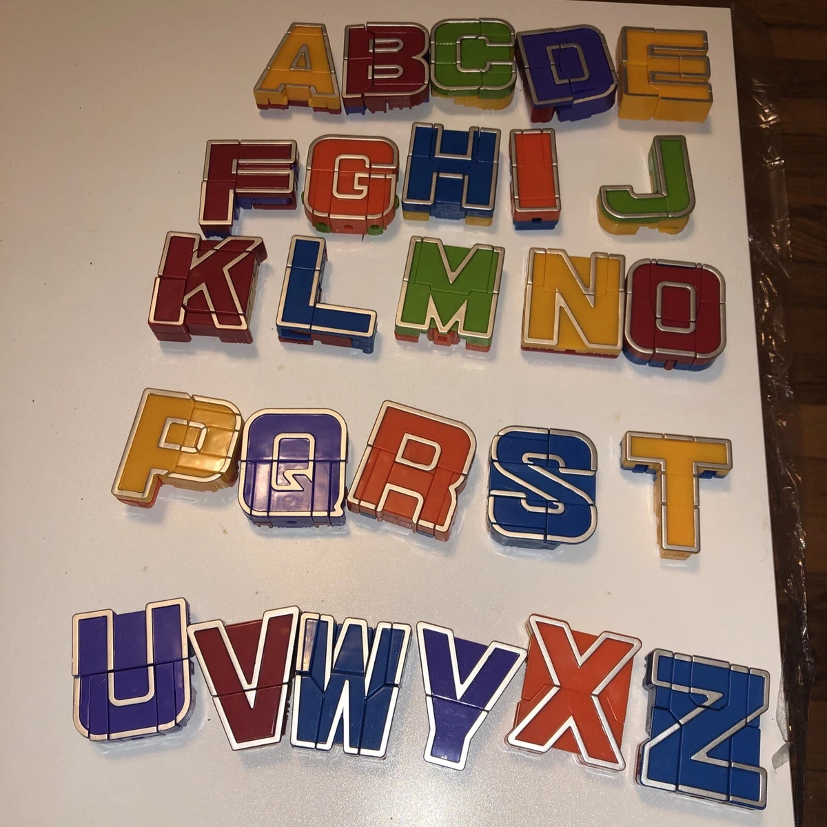 Transformer Alphabet Letters