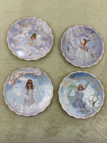 4 ea limited edition Sandra Kuck Prayers For The World Plates 8 ...