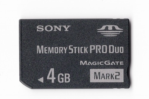 Sony Memory Stick Pro Duo 4GB Mark 2 MS-MT4G Memory Card For Camera ...