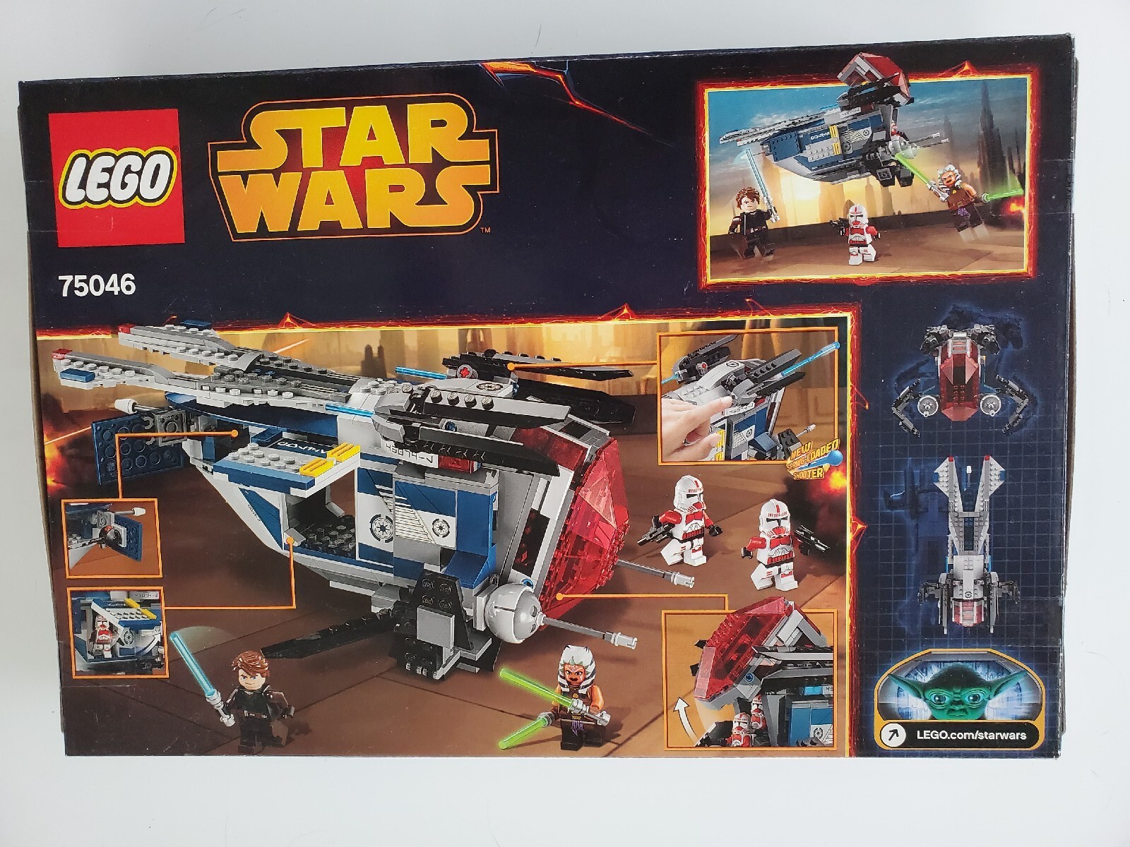 LEGO STAR WARS, 75046, Coruscant Police Gunship, Sealed Box | eBay