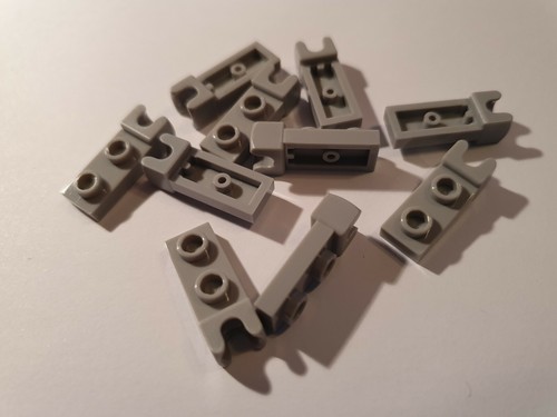 LEGO® 10 x 14418 Gelenk Platte 1 x 2 neu hellgrau 6043639 (GB) Kupplung ...