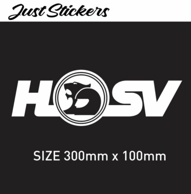 HSV HOLDEN Car sticker bumper sticker , skate , sticker , bike, window ...