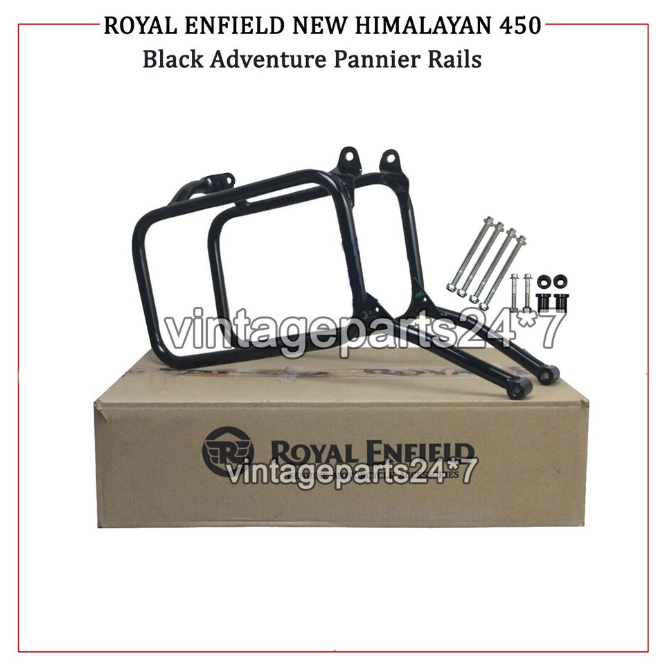 Original Royal Enfield New Himalayan 450 Adventure Luggage Rack Black ...