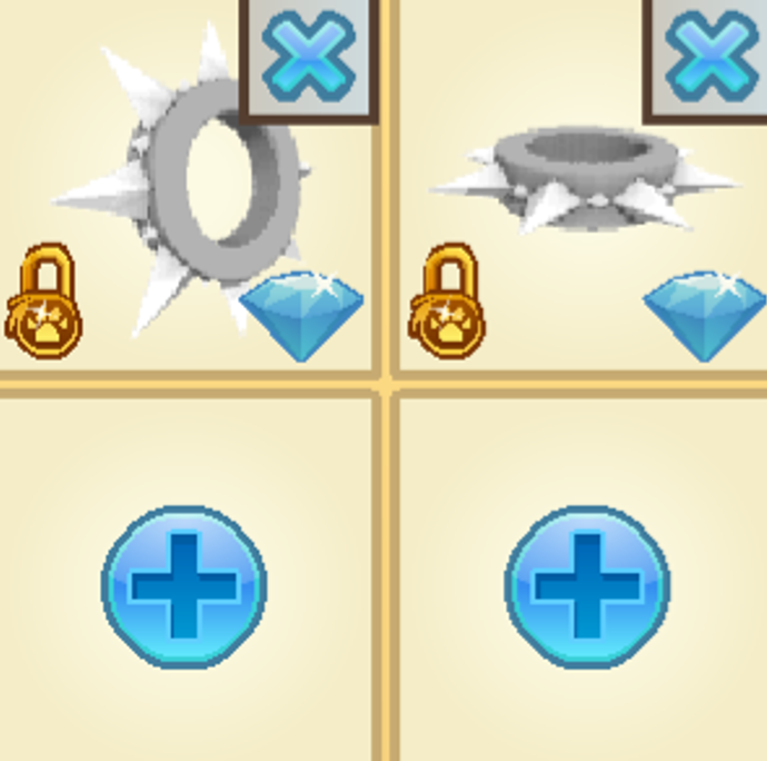 Animal Jam Classic First Gen Silver Spiked Collar and Wristband Wrist ...