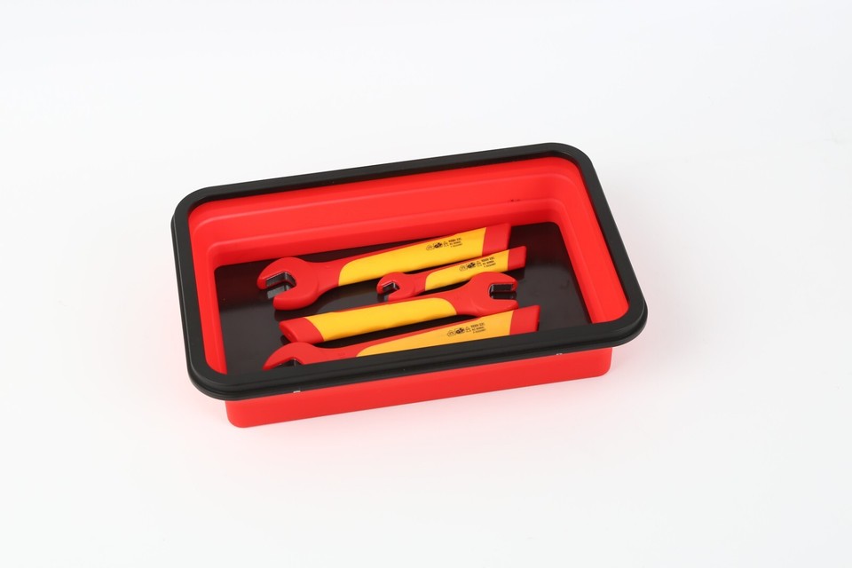 3 PC Collapsible Magnetic Parts Tray Set Small Metal Parts Tray | eBay