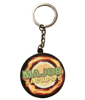 Major Jackpot Slot Machine Key Ring Fireball Gambling Casino | eBay