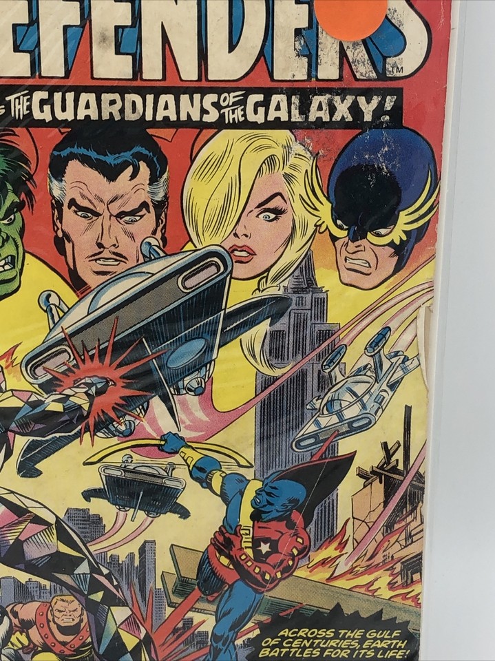 Defenders #26 Buscema Early Guardians of the Galaxy Origin Vance Astro ...