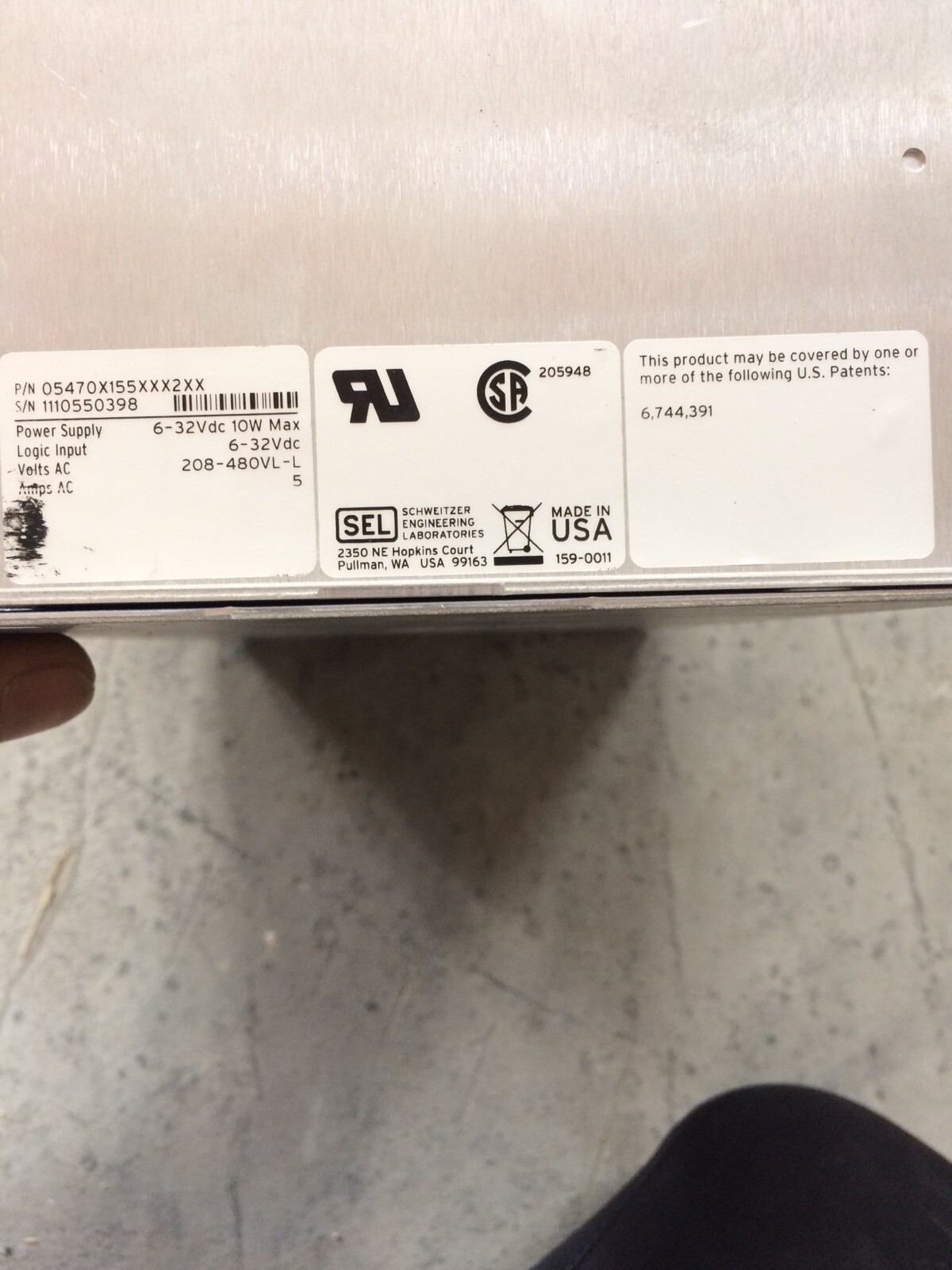 SEL-547 Distributed Generator Interconnection Relay | eBay Australia