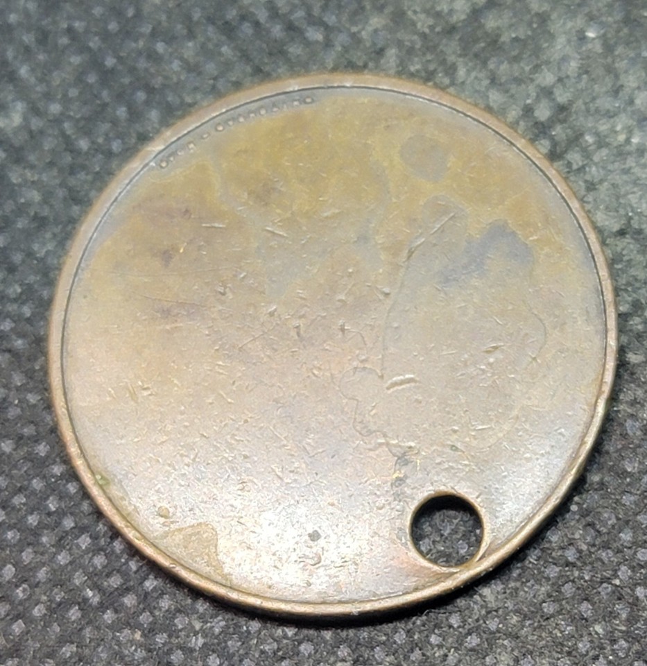 CHICAGO GREAT WESTERN RAILWAY TOKEN or TAG L1482 | eBay