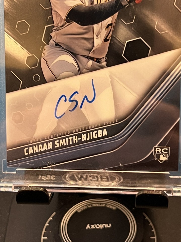 2023 Topps Chrome Black Auto #CBA-CSN Canaan Smith-Njigba RC! | Pirates ...