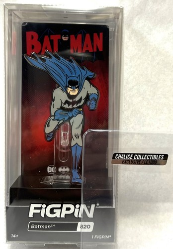 FiGPiN Batman Golden Age Batman #820 Chalice Collectibles Exclusive ...