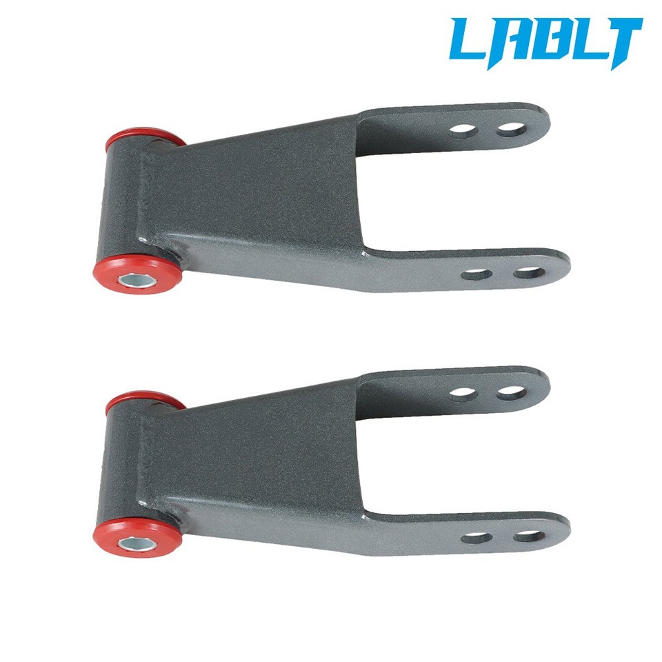 1" 2" Rear Lowering Shackles Suspension Shackles Kit 97-03 For Ford ...