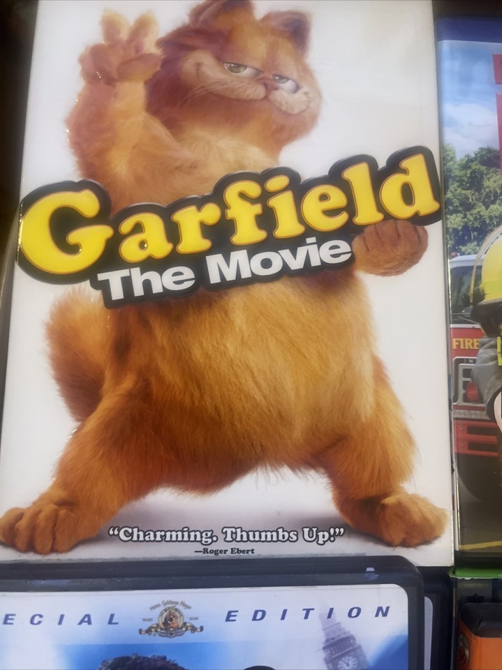 Kids Movies DVD Lot Garfield Ice Age The Last Mimzy Firehouse Dog Agen ...