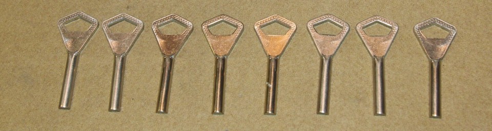 Abloy blank uncut original classic style keys - qty. 8 for 1 price P ...