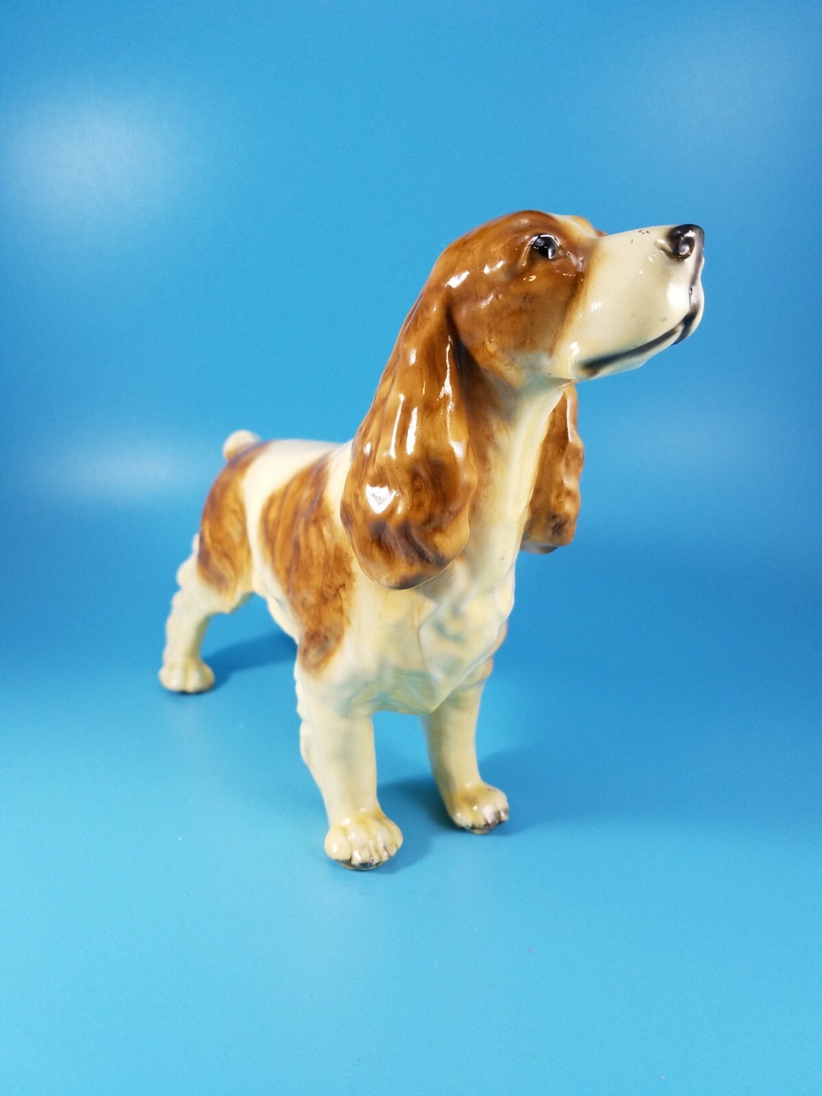 Vintage Mortens Studio Ceramic Cocker Spaniel Dog 7" Figurine | eBay